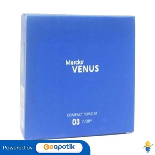 Jual Marcks Venus Compact Powder 03 Ivory 12 Gram Kotak | Shopee Indonesia