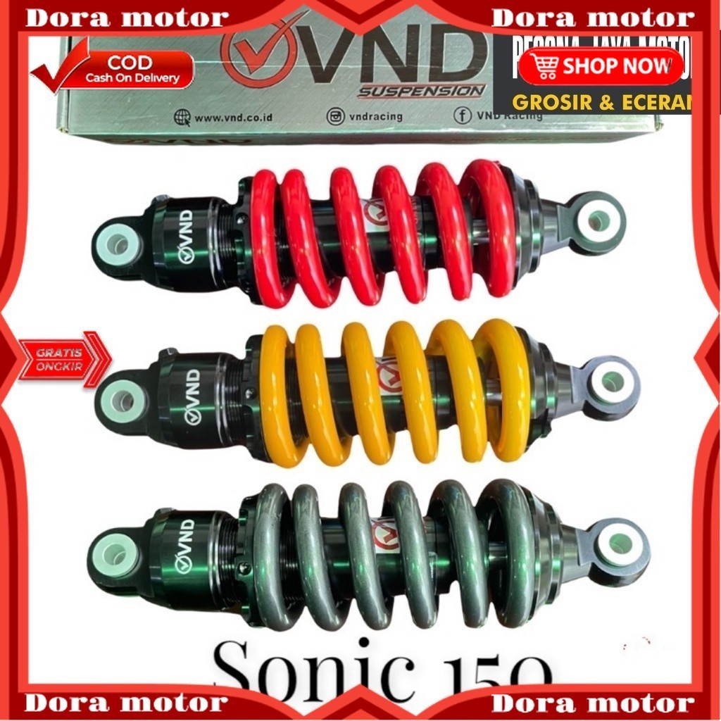 Jual Shock Sonic MonoShock Sonic ShockBelakang Sonic, Supra150 Gtr, VND ...