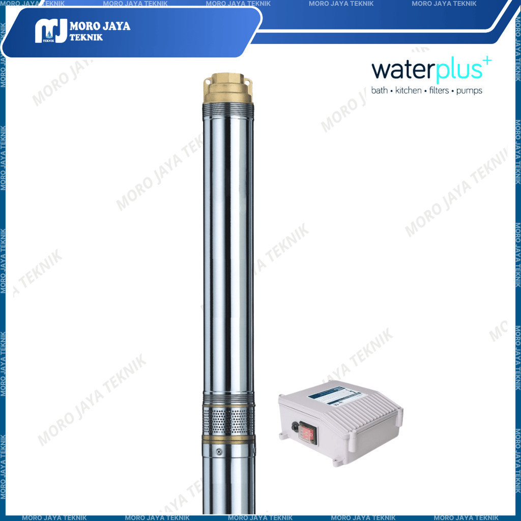 Jual Submersible Deep Well Pump 3" POM Waterplus+ DS-3P-337-200K | Shopee Indonesia