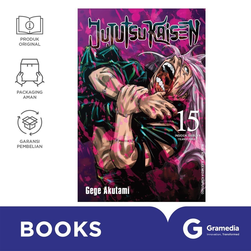 Jual Jujutsu Kaisen 15 (Gege Akutami) | Shopee Indonesia