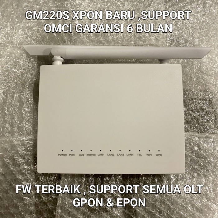 Jual ONT XPON GGCLink GM220S GM220-S ONU EPON GPON New english version | Shopee Indonesia