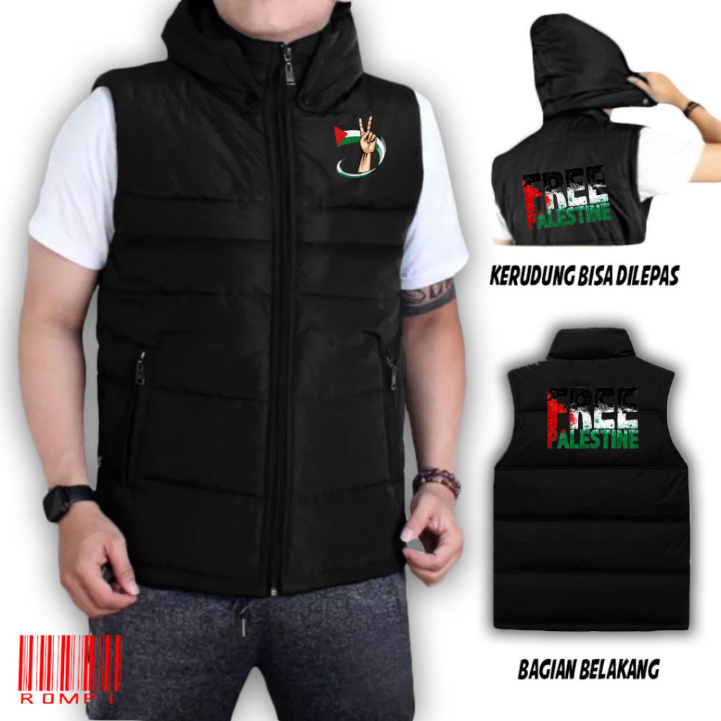 Jual ROMPI FREE PALESTINE / JAKET ROMPI PALESTINA | Shopee Indonesia