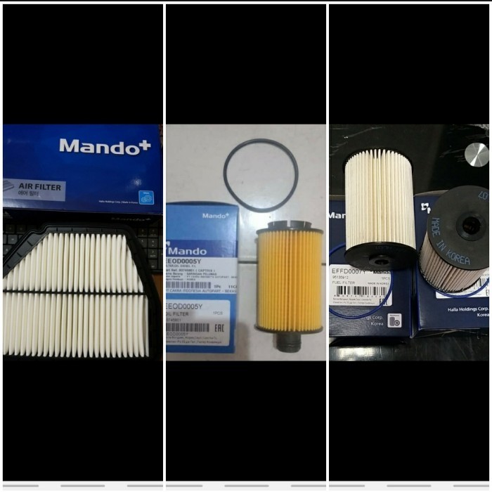 Jual Promo Paket Filter UDARA Captiva DIESEL FL2, FILTER SOLAR 2buah, F ...