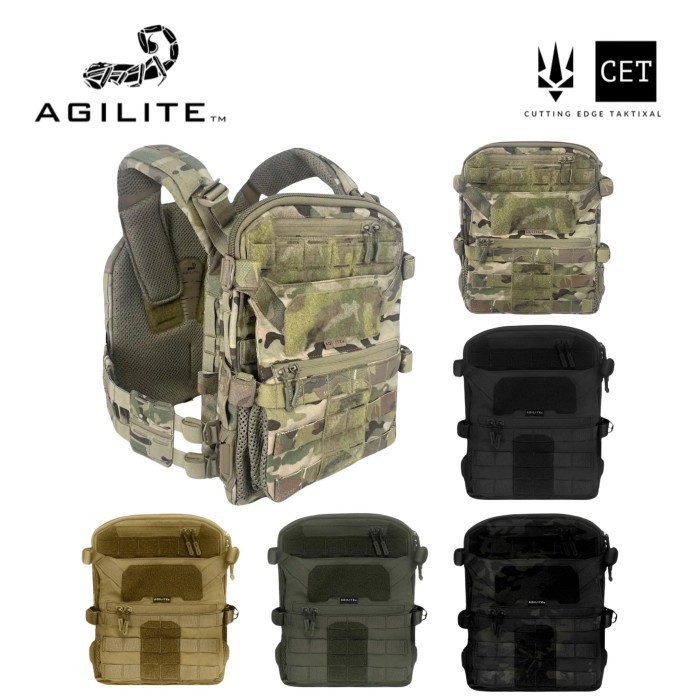 Jual Agilite Micro MAP Assault Pack Tactical Plate Carrier Back Panel ...