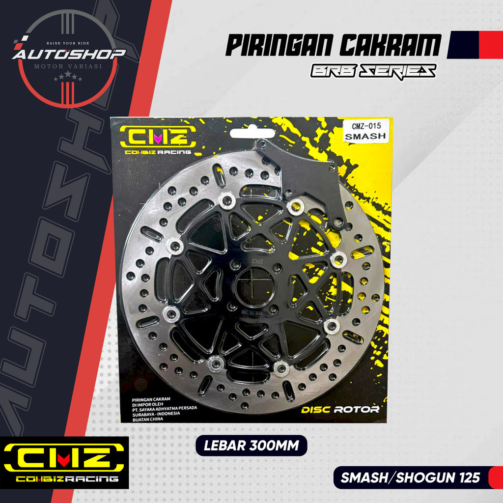 Jual [CMZ Racing] Piringan Cakram Depan 300MM SMASH Disc Brake SHOGUN ...