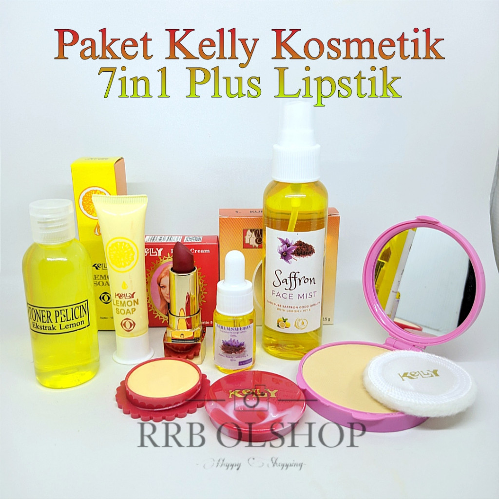 Jual Raka Kosmetik - Paket Lengkap Kelly 3in1 Plus Lipstik - Serum ...