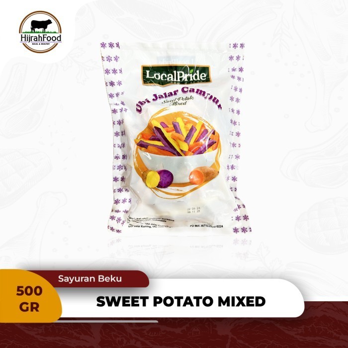 Jual LocalPride Ubi Jalar Campur Sweet Potato Mixed Frozen 500 gr ...
