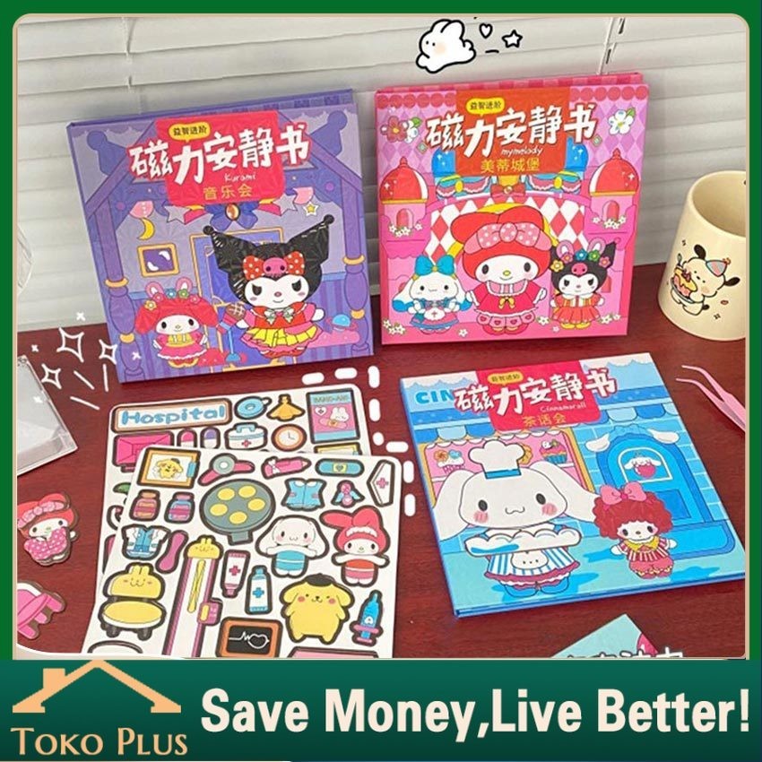 Jual Quiet Book Diy Mainan Sanrio Mainan Edukasi Busy Book Buku ...