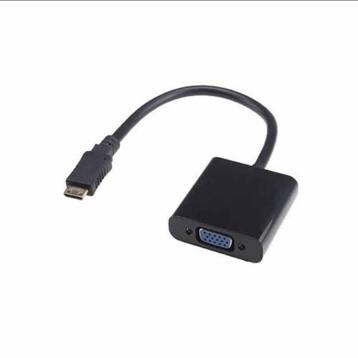 Jual Converter Mini Hdmi to VGA | Shopee Indonesia