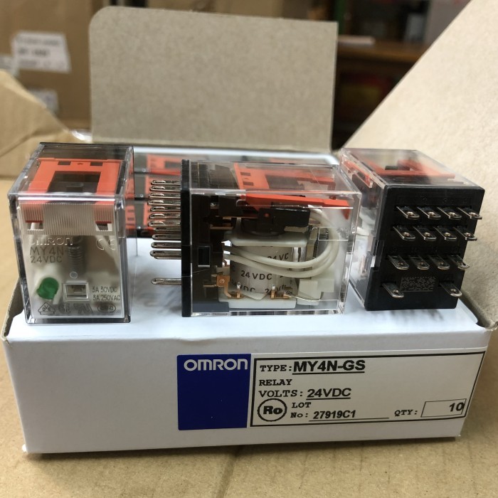 Jual TC99 Relay omron MY4N-GS 24v DC | Shopee Indonesia