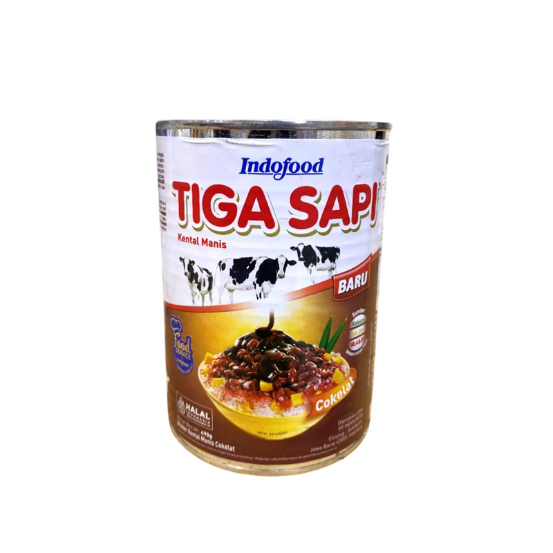 Jual Tiga Sapi Kental Manis Coklat 490gr | Shopee Indonesia