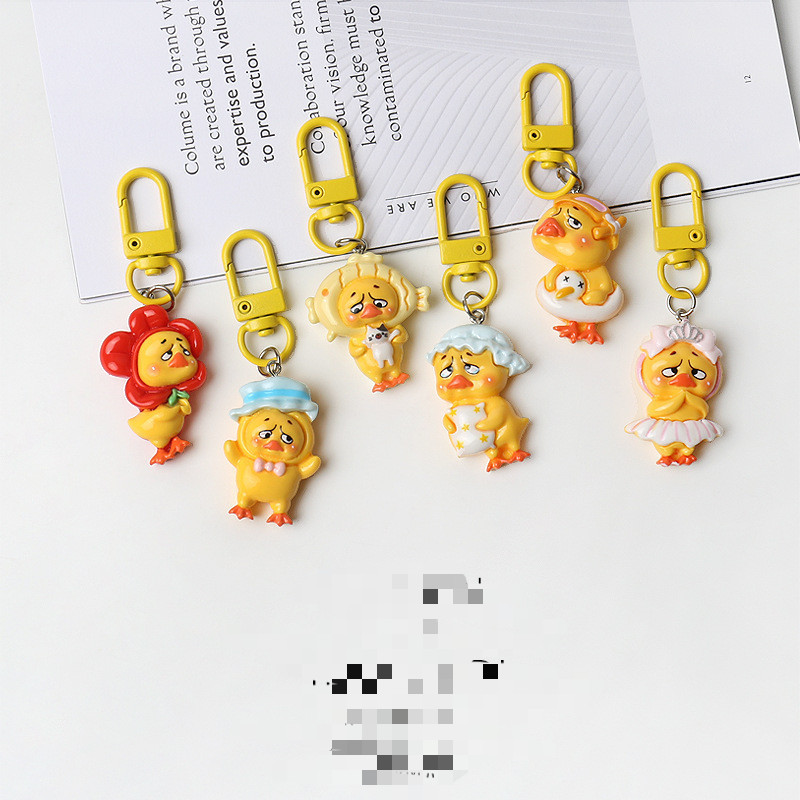 Jual (SYQ) GANTUNGAN KUNCI KEYCHAIN UPSET DUCK UGLY DUCK GANCI BEBEK ...