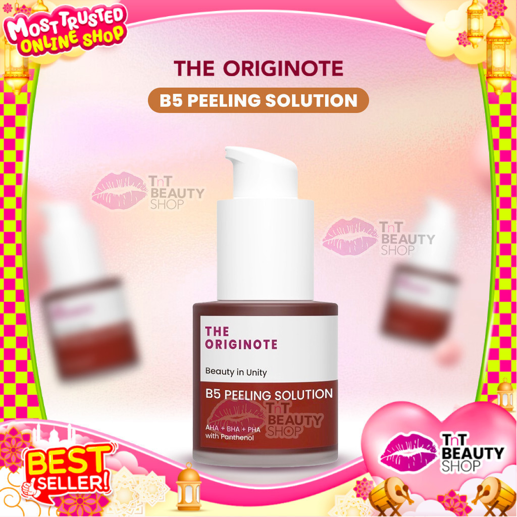 Jual The Originote B5 Peeling Solution Serum Exfoliating with AHA BHA ...