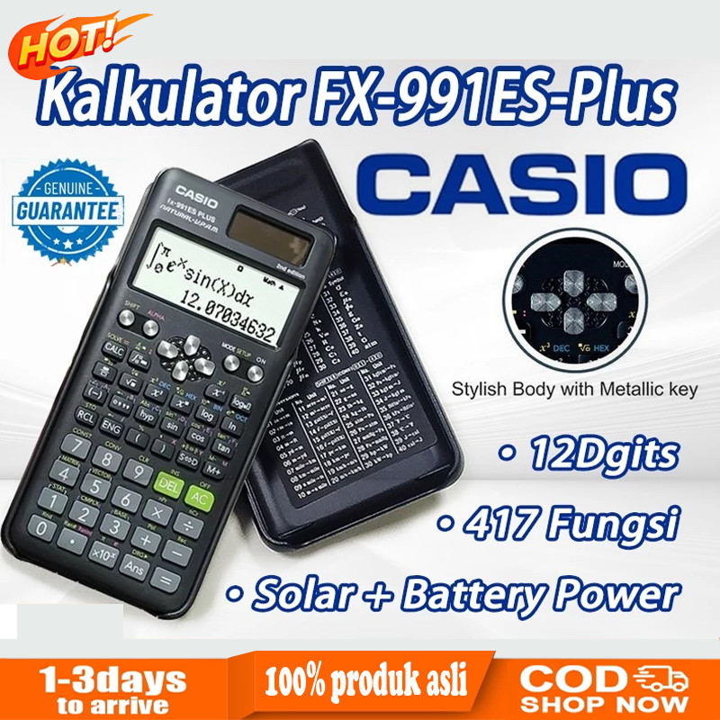 Jual Kalkulator Scientific Casio FX 991EX Kalkulator Ilmiah Original ...