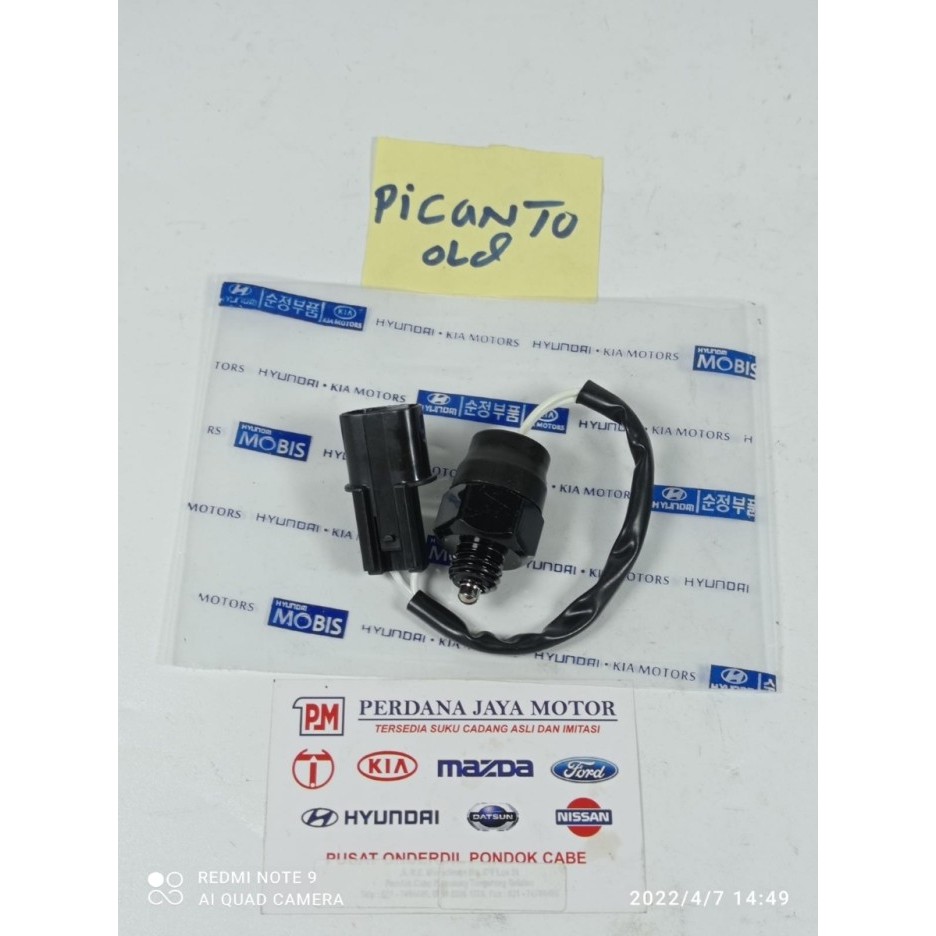 Jual Switch Sensor Atret Mundur KIA Picanto Lama Cosmo BARU | Shopee ...