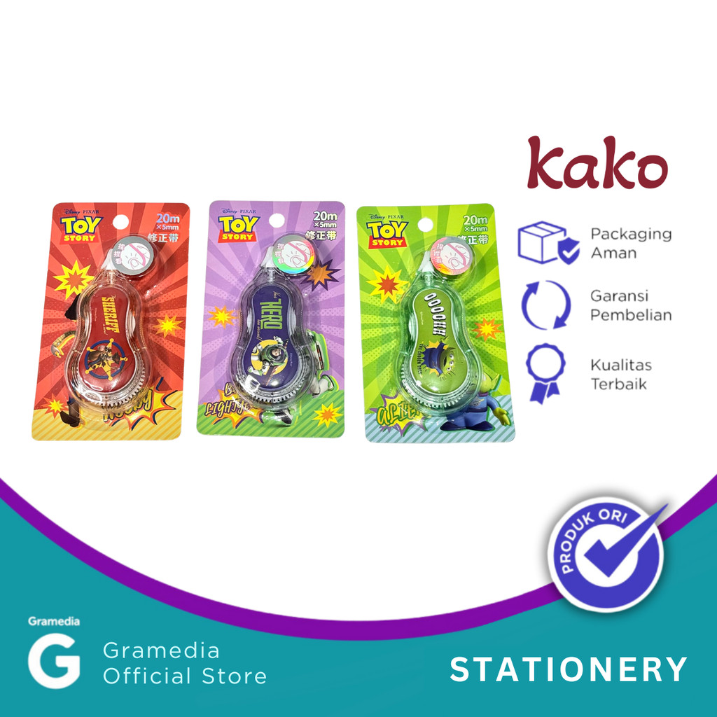 Jual Kako Toy Story Correction Tape -24 Dsnr02177 | Shopee Indonesia
