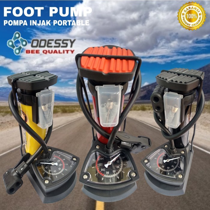 Jual pompa injak potable/pompa angin motor mobil balon dan bola - dg ...