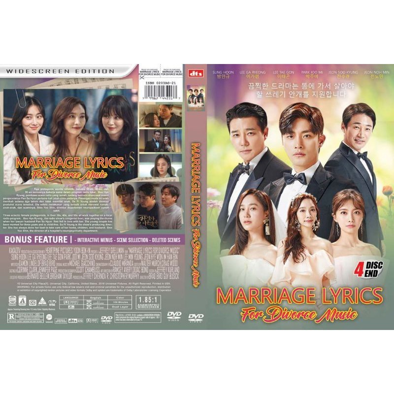 Jual Film Seri Korea Drakor MARRIAGE LYRICS AND DIVORCE MUSIC (2021) 4Disc-End | Shopee Indonesia