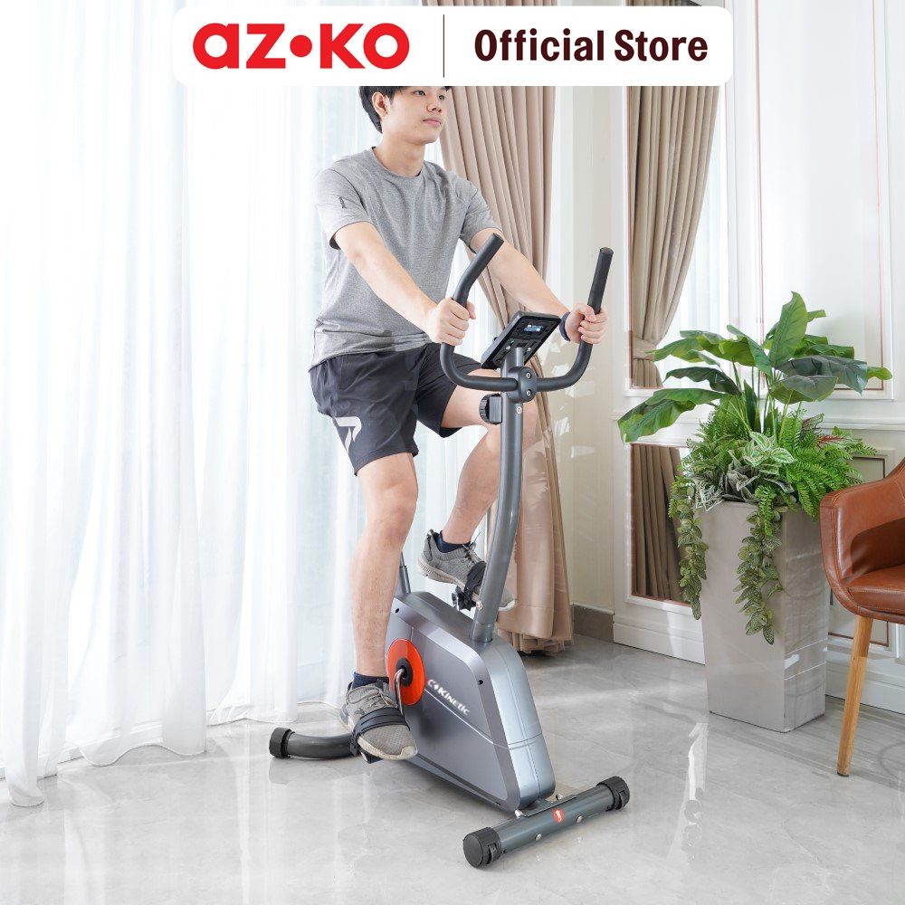 Jual AZKO Kinetic Sepeda Statis Magnetic 515b V2 - Oranye/Abu-Abu ...