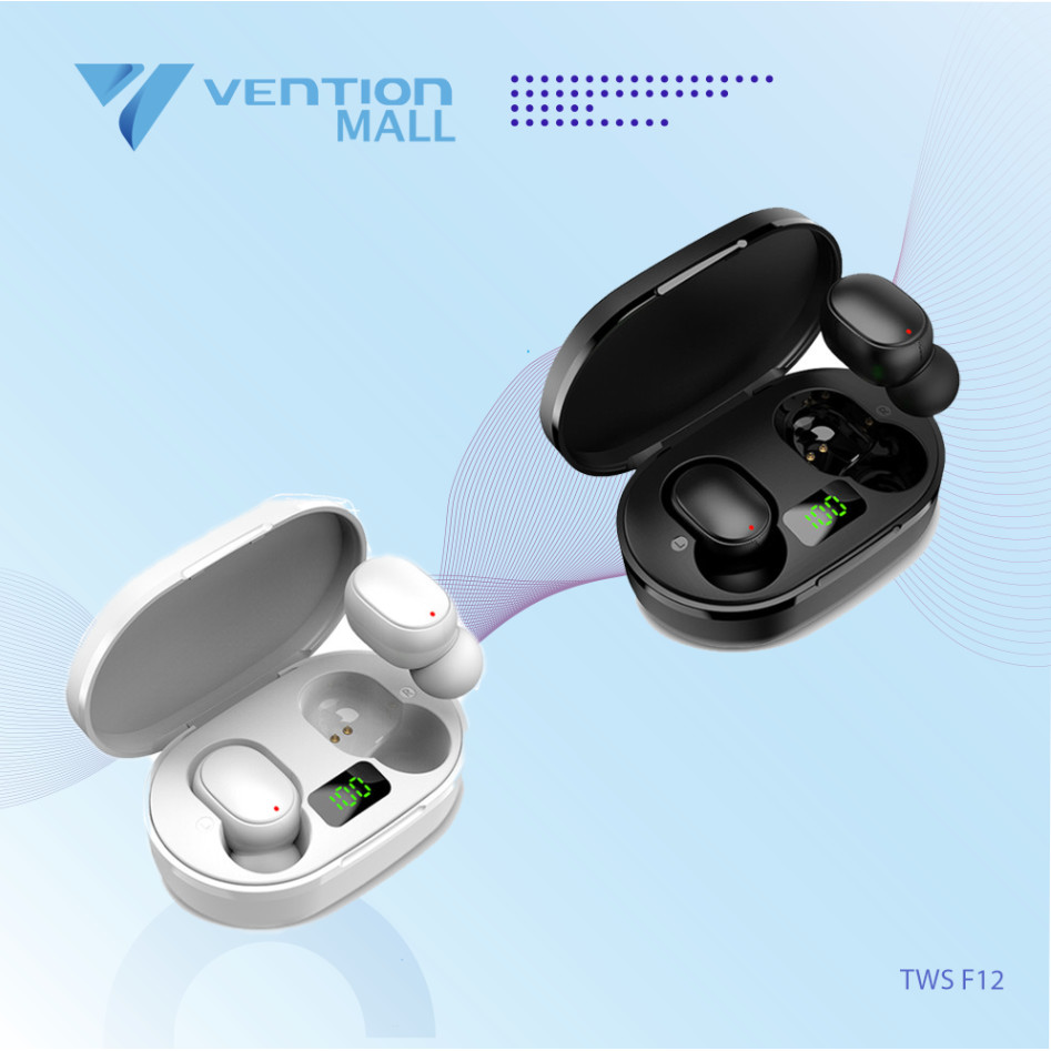 Jual Vention TWS True Wireless LED Display Bluetooth 5.3 Earbuds ...