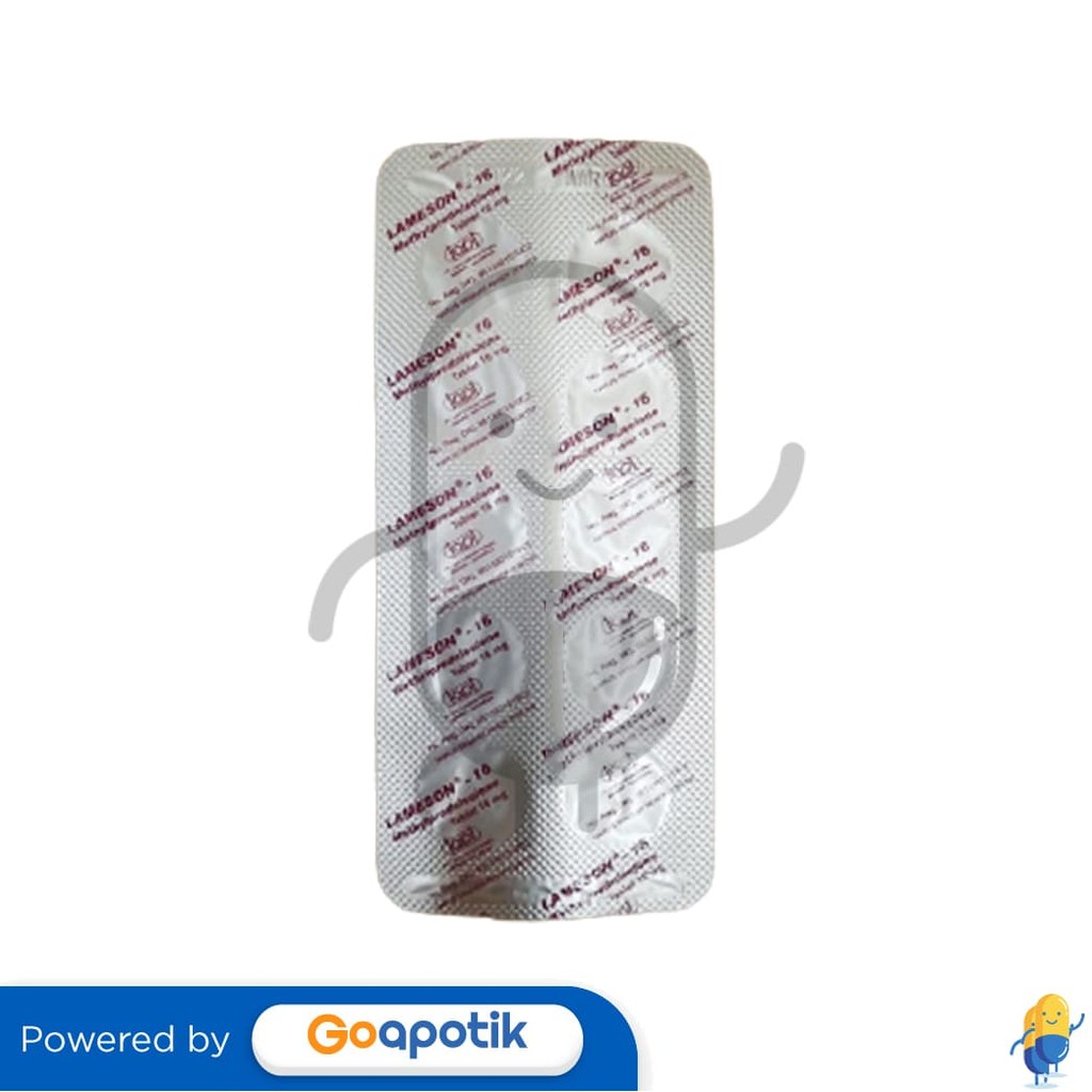Jual Lameson 16 Mg Strip 10 Tablet | Shopee Indonesia