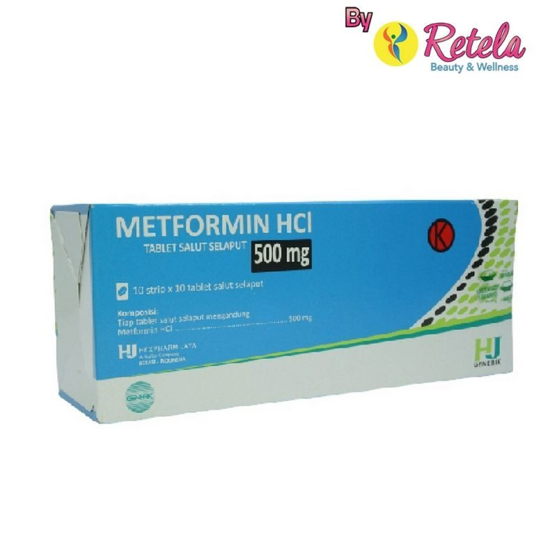 Jual METFORMIN 500MG 1 STRIP 10 TABLET | Shopee Indonesia