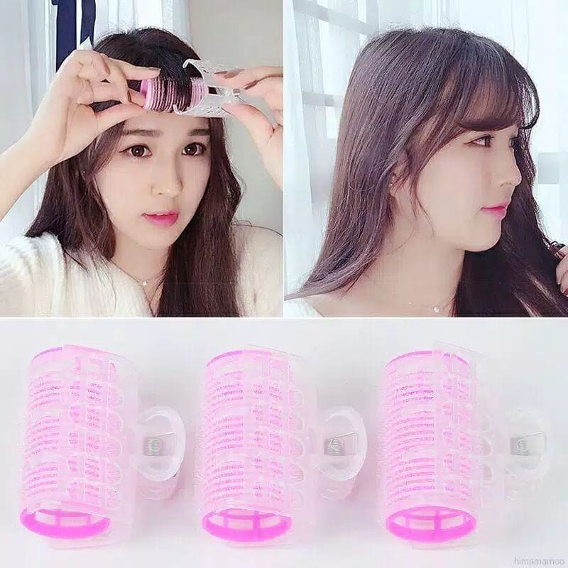 Jual ROLL RAMBUT JEPIT 1 SET ISI 3PCS / HAIR ROLLER / ROLL KERITING ...