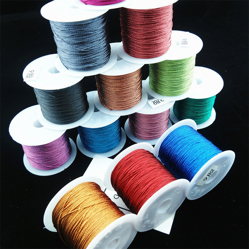 Jual Shine String Tali Benang Metalik / Metallic String Harga/Roll ...