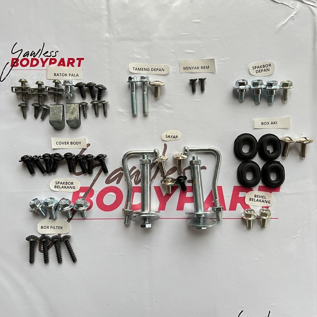 Jual baut set lengkap full body astrea grand | Shopee Indonesia
