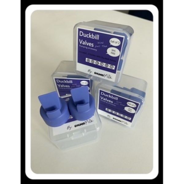 Jual PURPLE Duckbill Valves with Pull Tab 2pcs by Golden Milk ORIGINAL ...