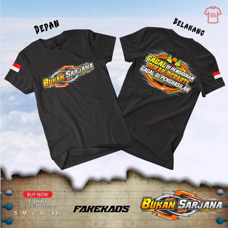 Jual DTF | Kaos Bukan Sarjana Tshirt Unisex | Kaos Pria Wanita | Kaos ... Jual DTF | Kaos Bukan Sarjana Tshirt Unisex | Kaos Pria Wanita | Kaos ...