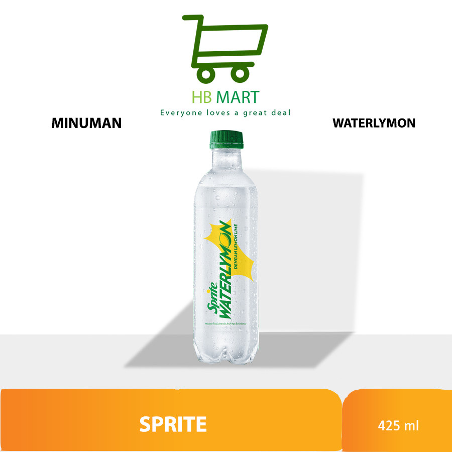 Jual KHUSUS KIRIM PAKAI OJOL SPRITE WATERLYMON MINUMAN SODA - Botol ...