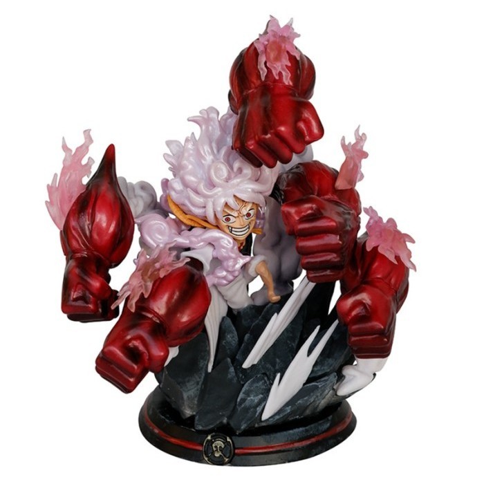 Jual Action Figure Luffy Gear 5 Gomu Gomu No Bajrang Gun One Piece ...