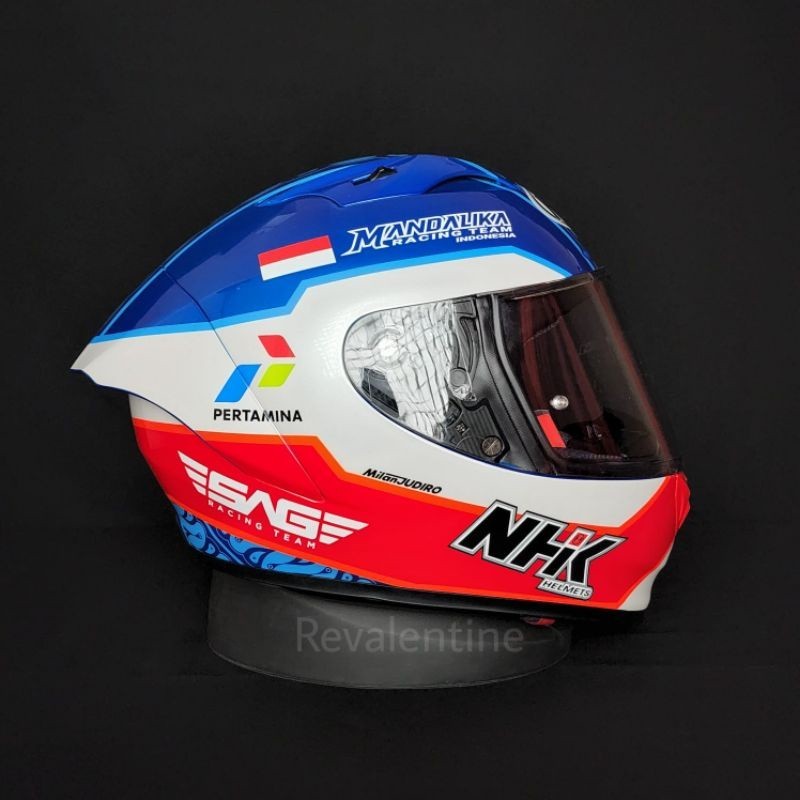 Jual NHK GP R Tech Street Mandalika Racing Original | Helm Full face ...