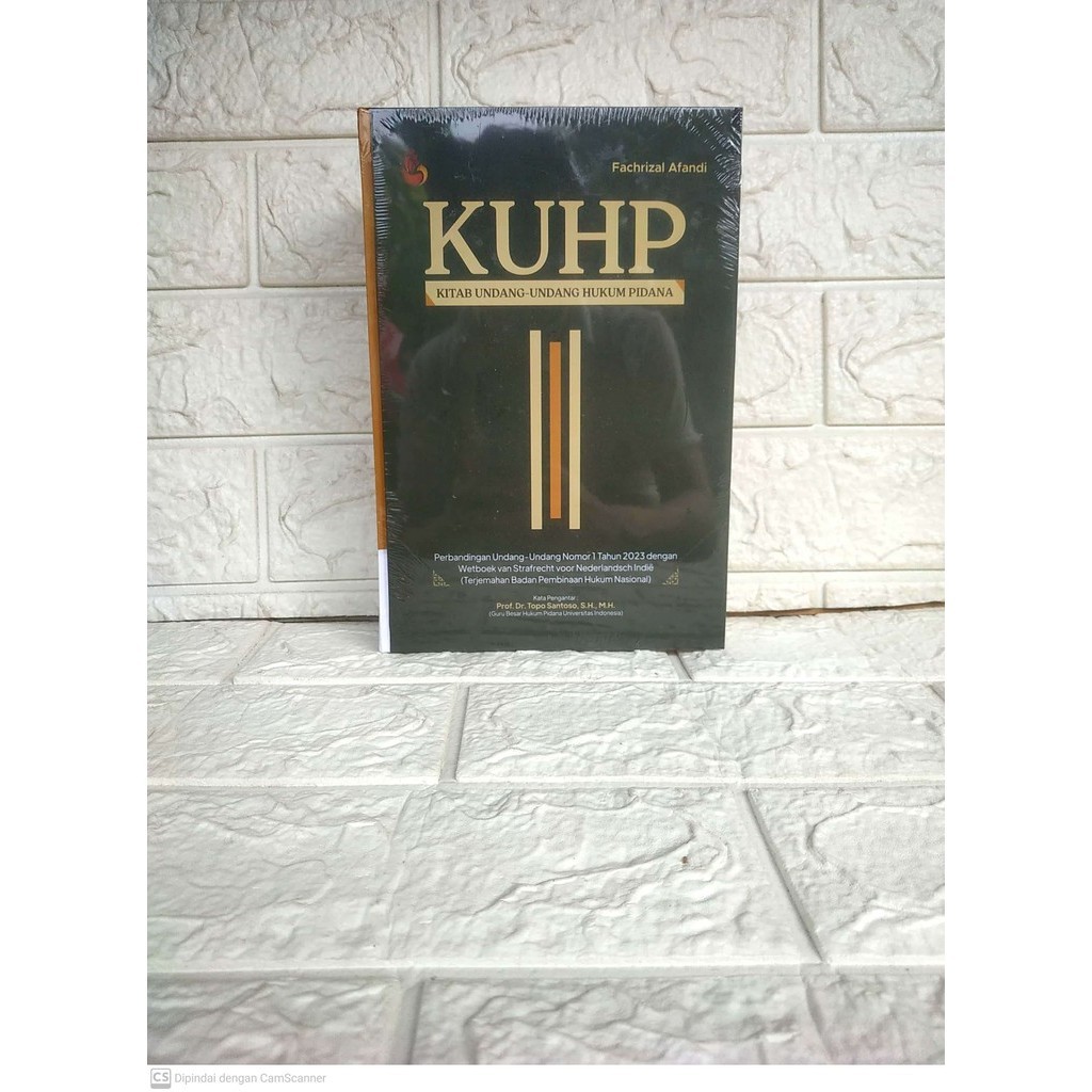 Jual KUHP Kitab Undang Undang Hukum Pidana HC Dr. Fachrizal Afandi S ...