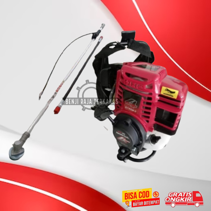 Jual Mesin Potong Rumput Gendong Brush Cutter 4T Stroke GX-35 HONDA 4TAK 4 TAK ITACHI | Shopee ...