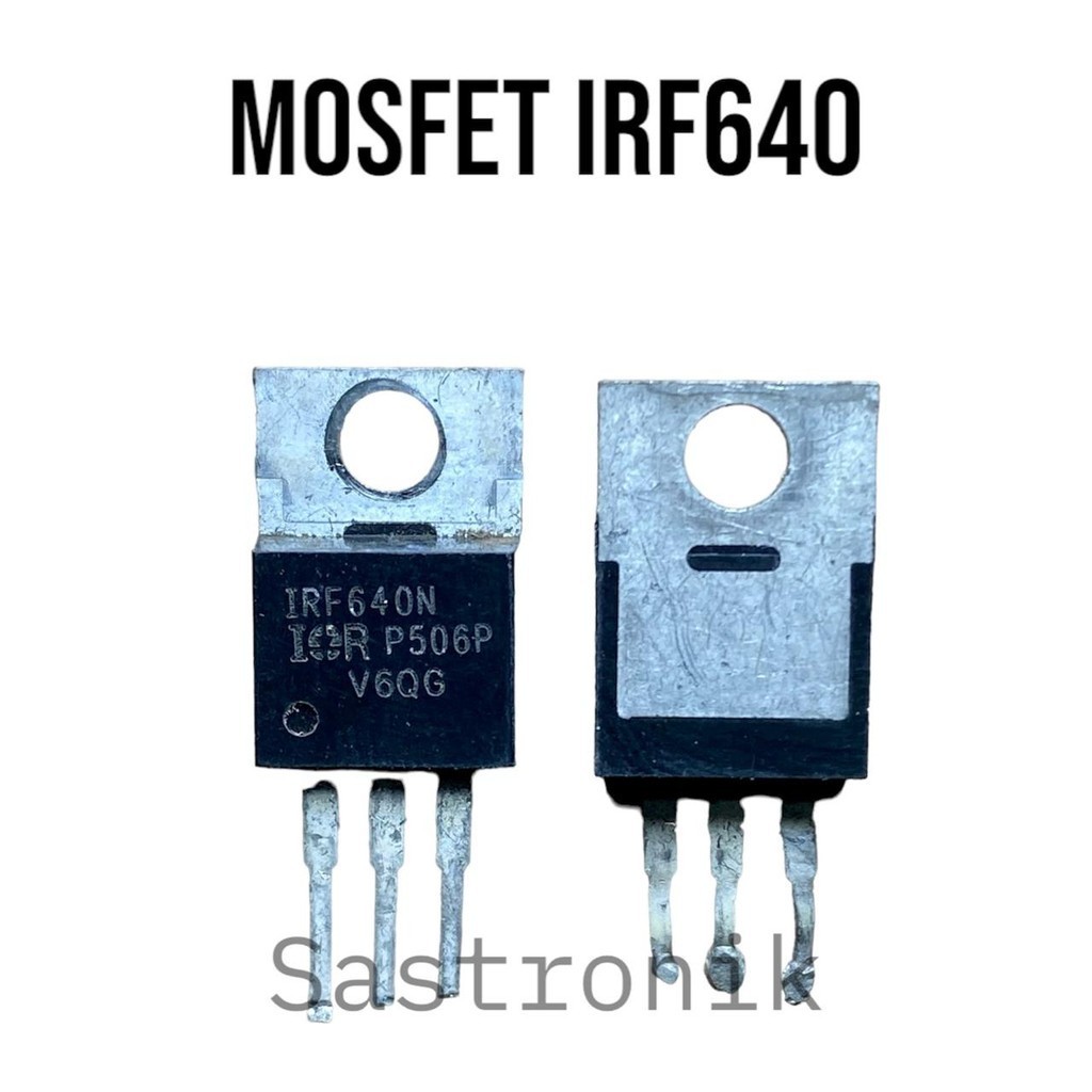 Jual mosfet IRF640 18A 200v cabutan original ready | Shopee Indonesia