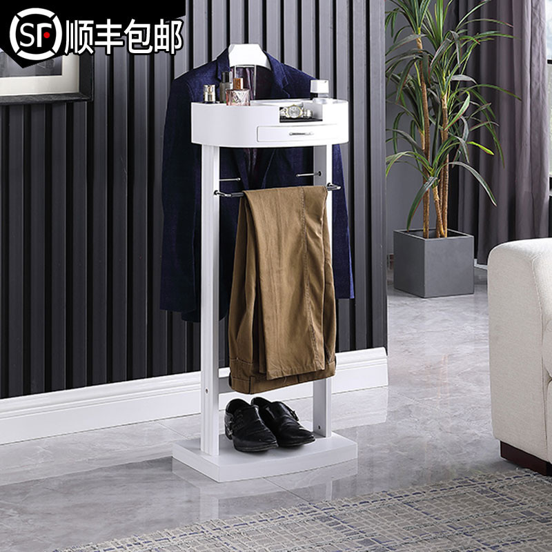 Jual Multifunctional suit Valet Stand with Trouser Rail Clothes Rack ...