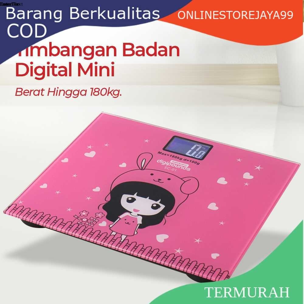 Jual Timbangan Badan Digital Scale Battery 180kg | Shopee Indonesia