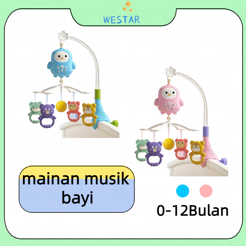 Jual Bel Tempat Tidur Bayi Baru Lahir 0-1 Tahun Mainan Musik Bayi ...