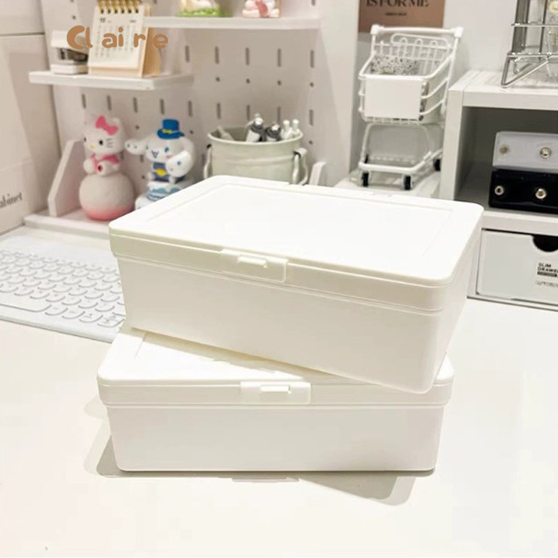 Jual Kotak Penyimpanan Serbaguna Putih Polos/ Sticky Notes Sealed ...