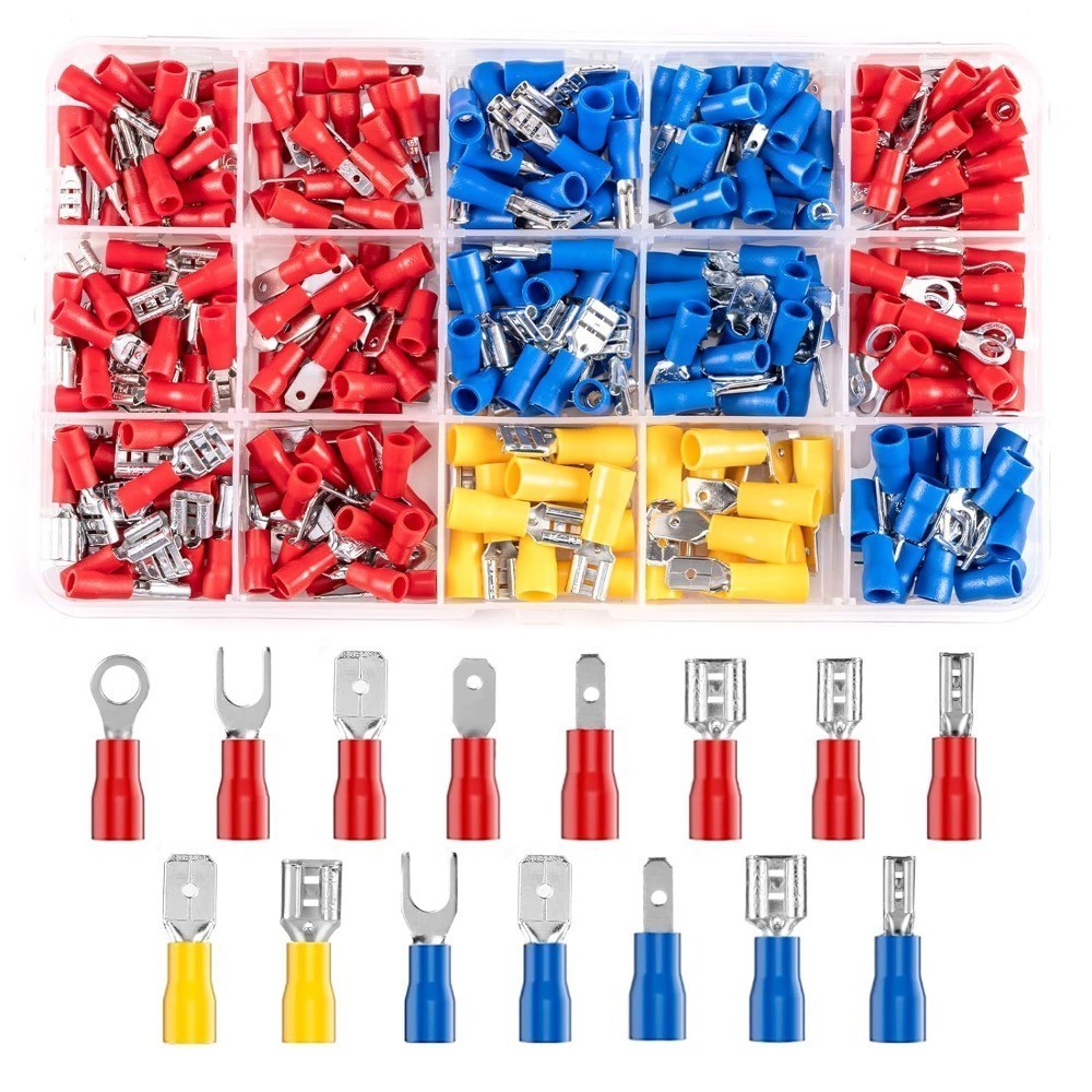 Jual 102/280/480/1200PCS Insulated Konektor Set Kabel Skun Sambungan ...