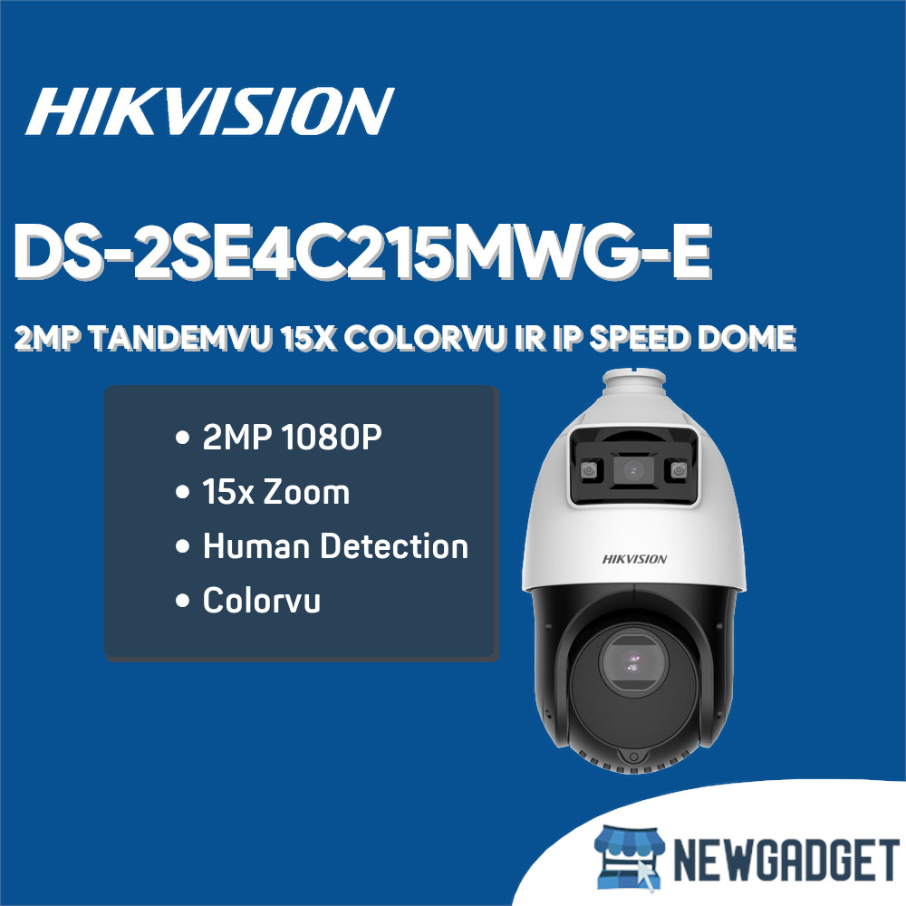 Jual HIKVISION DS-2SE4C215MWG-E 2MP TANDEMVU 15X COLORVU IR IP SPEED ...
