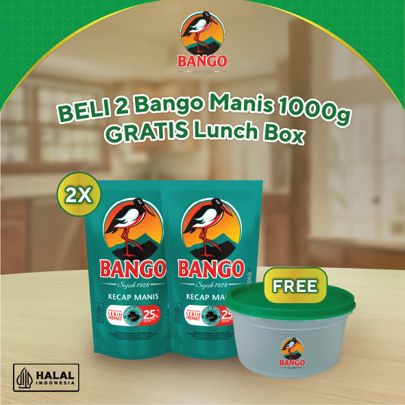 Jual Beli 2 Bango Manis 1000gr GRATIS Lunch Box | Shopee Indonesia