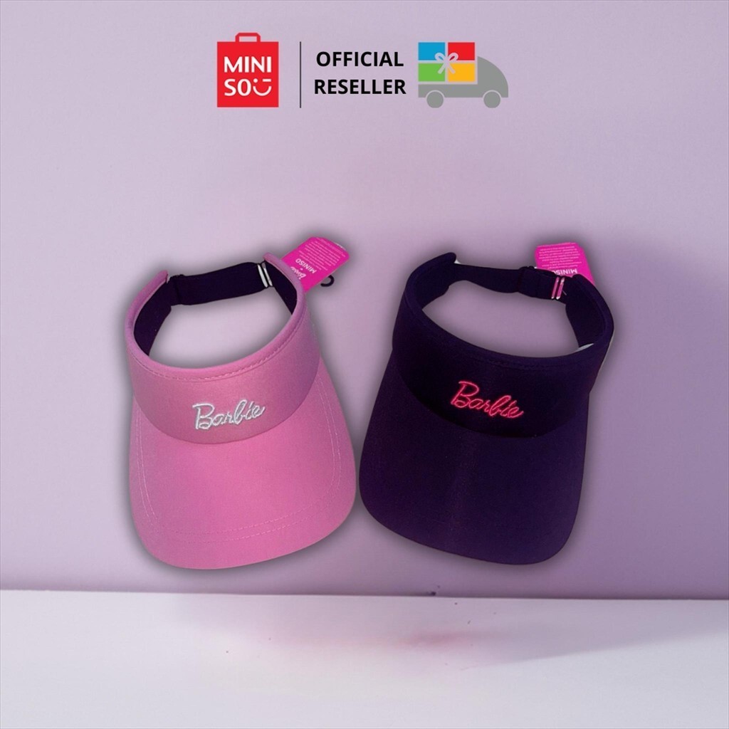 Jual MINISO x BARBIE Collection Fashion Visor / Topi Barbie | Shopee ...