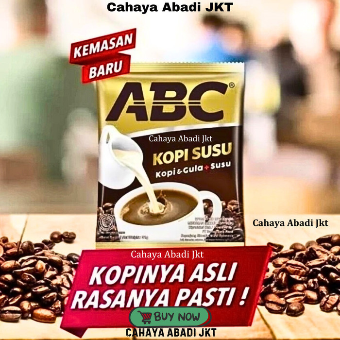 Jual Kopi ABC Susu 30gr / Kopi ABC Susu Kopi + Gula + Susu | Shopee ...