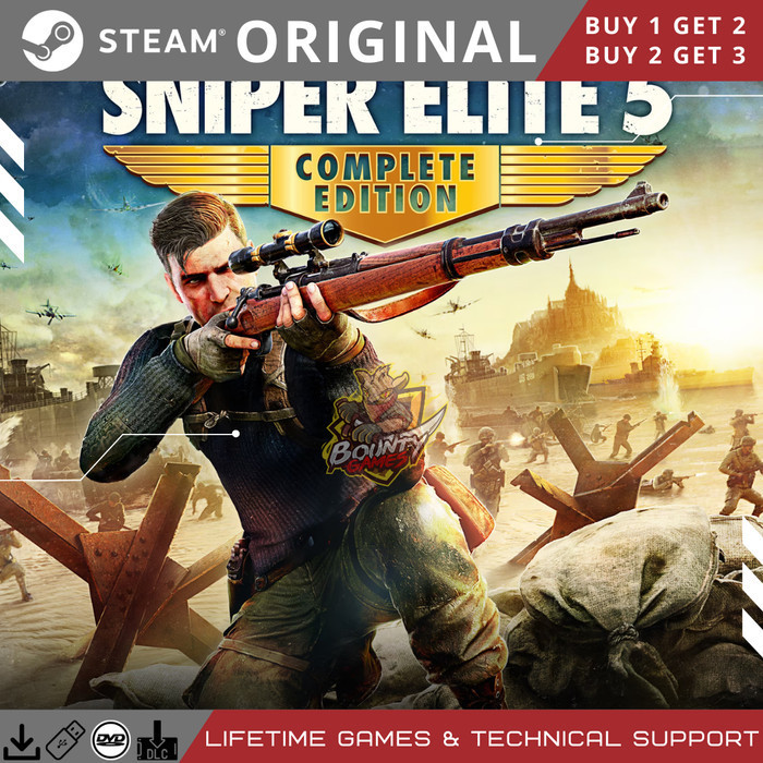 Jual Sniper Elite 5 Deluxe Edition PC Original - DL/Download | Shopee ...
