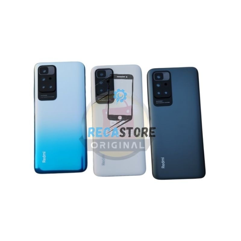Jual Back Casing Housing Xiaomi Redmi 10 4G 2021/2022 Kesing Backdoor Fullset + Bezel + Kaca ...