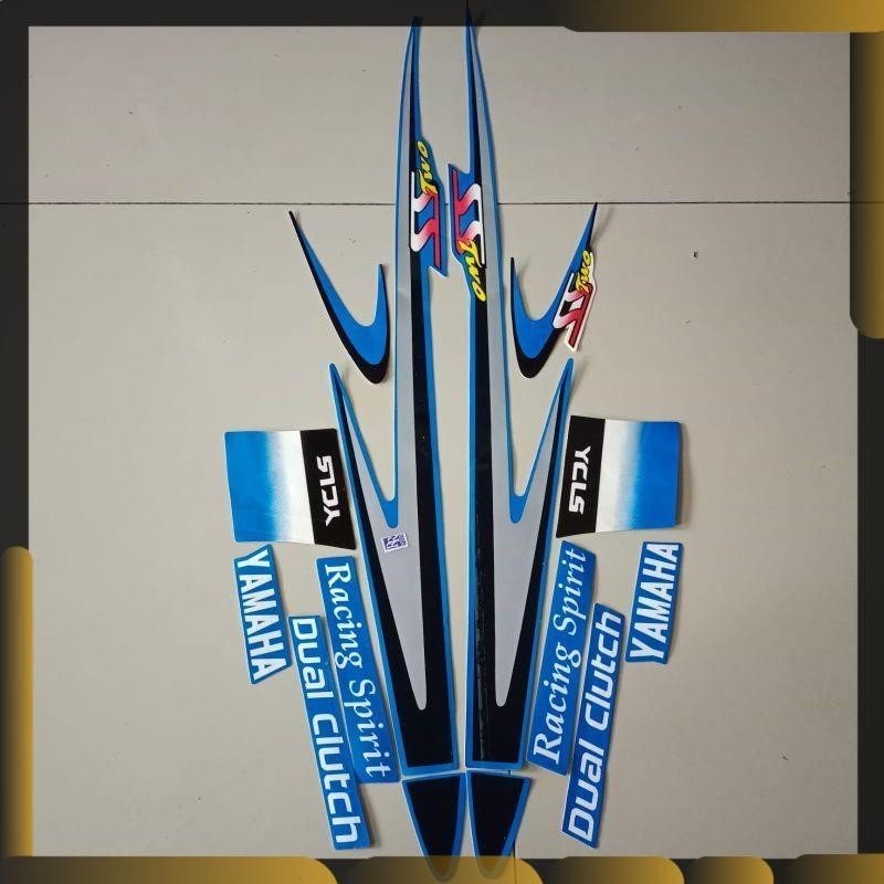 Jual List Striping Yamaha fizr fiz r f1 zr sstwo ss2 biru ist body ...