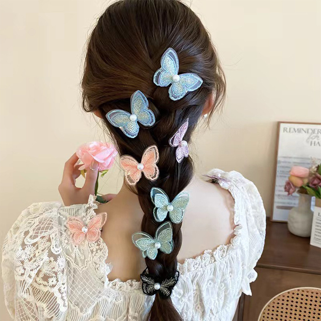 Jual Town Shell - Pika Butterfly Korean Hair Clip / Jepit Rambut Poni ...